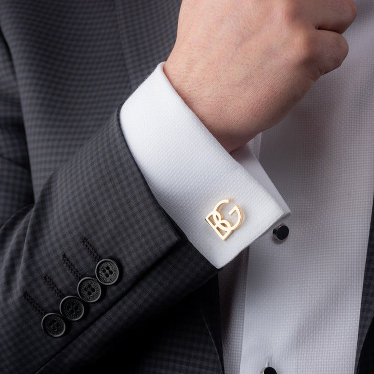 Custom Engraving Square Cufflinks