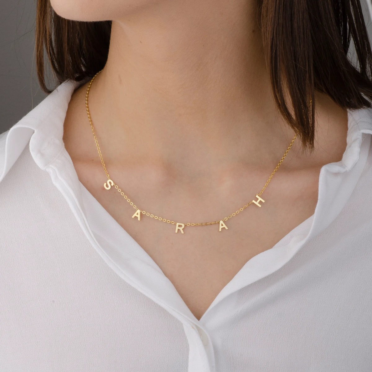 CUSTOM LETTER NECKLACE – Artsy Store